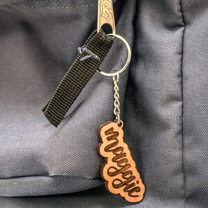 Custom Key Chain laser Engraved Key Chain Name Key Chains wooden Key ...