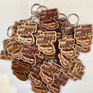 Custom Key Chain laser Engraved Key Chain Name Key Chains wooden Key ...