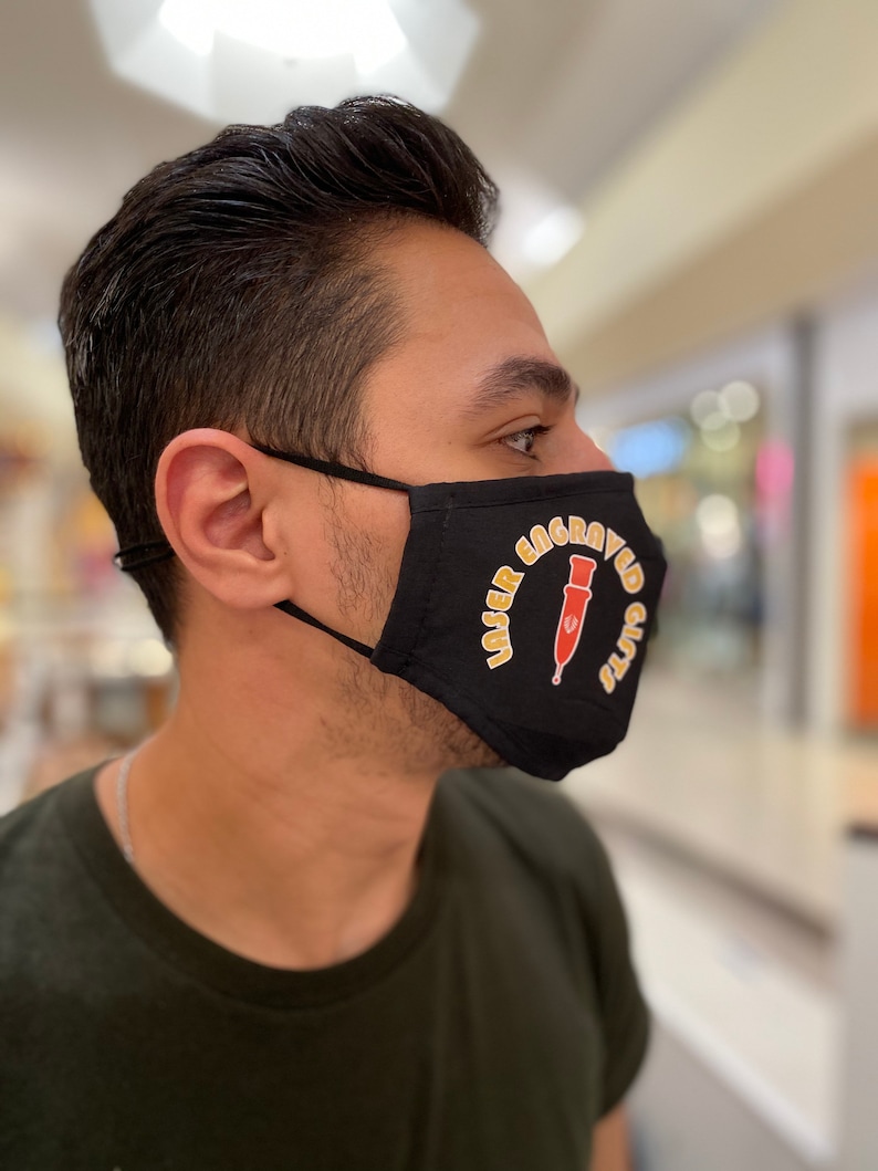 Custom Face Mask With Filter Nose Wire Anti Fog Washable - Etsy