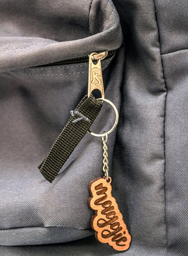 Custom Key Chain laser Engraved Key Chain Name Key Chains - Etsy