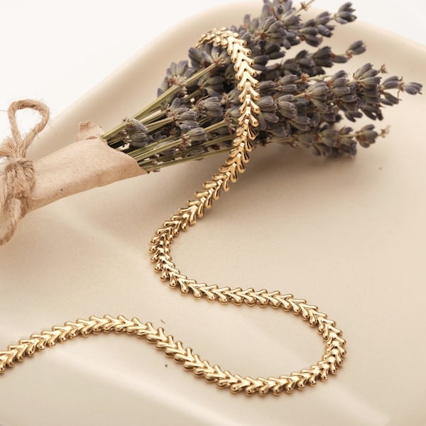 Fishbone Chain - Etsy