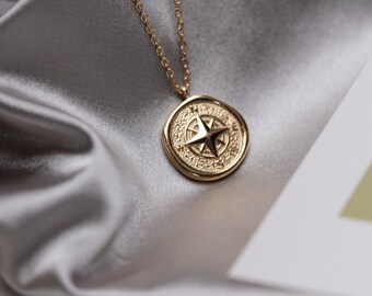 Compass Necklace Graduation | Etsy