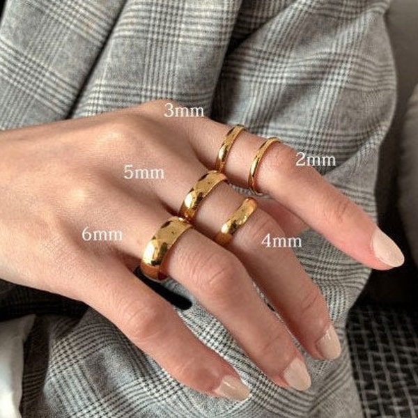 Simple Gold Band - Etsy