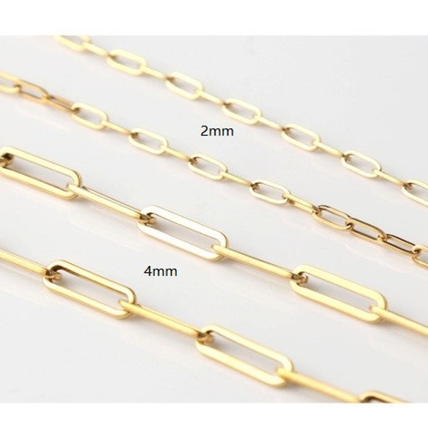 Chain Link Necklace - Etsy