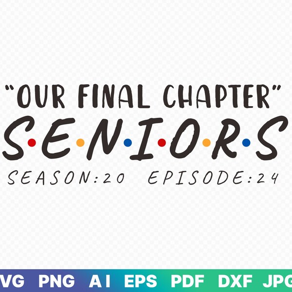 Our Final Chapter Senior Svg - Etsy