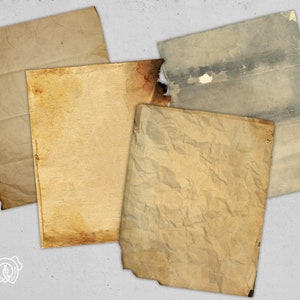 Old Paper Textures, Parchment Paper, Printable Aged Paper Textures ...