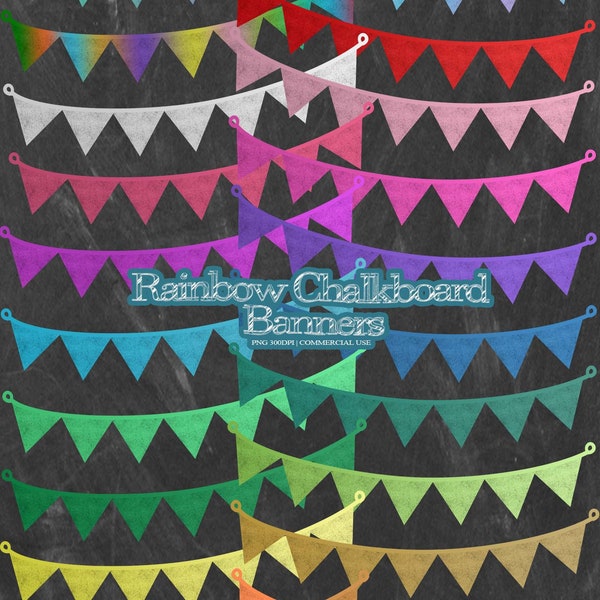 Chalk Clipart - Etsy