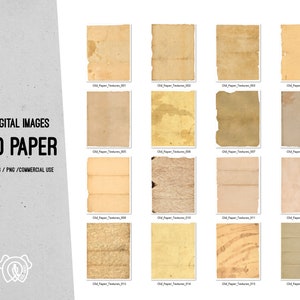 Old Paper Textures, Parchment Paper, Printable Aged Paper Textures ...