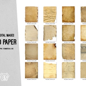 Old Paper Textures, Parchment Paper, Printable Aged Paper Textures ...