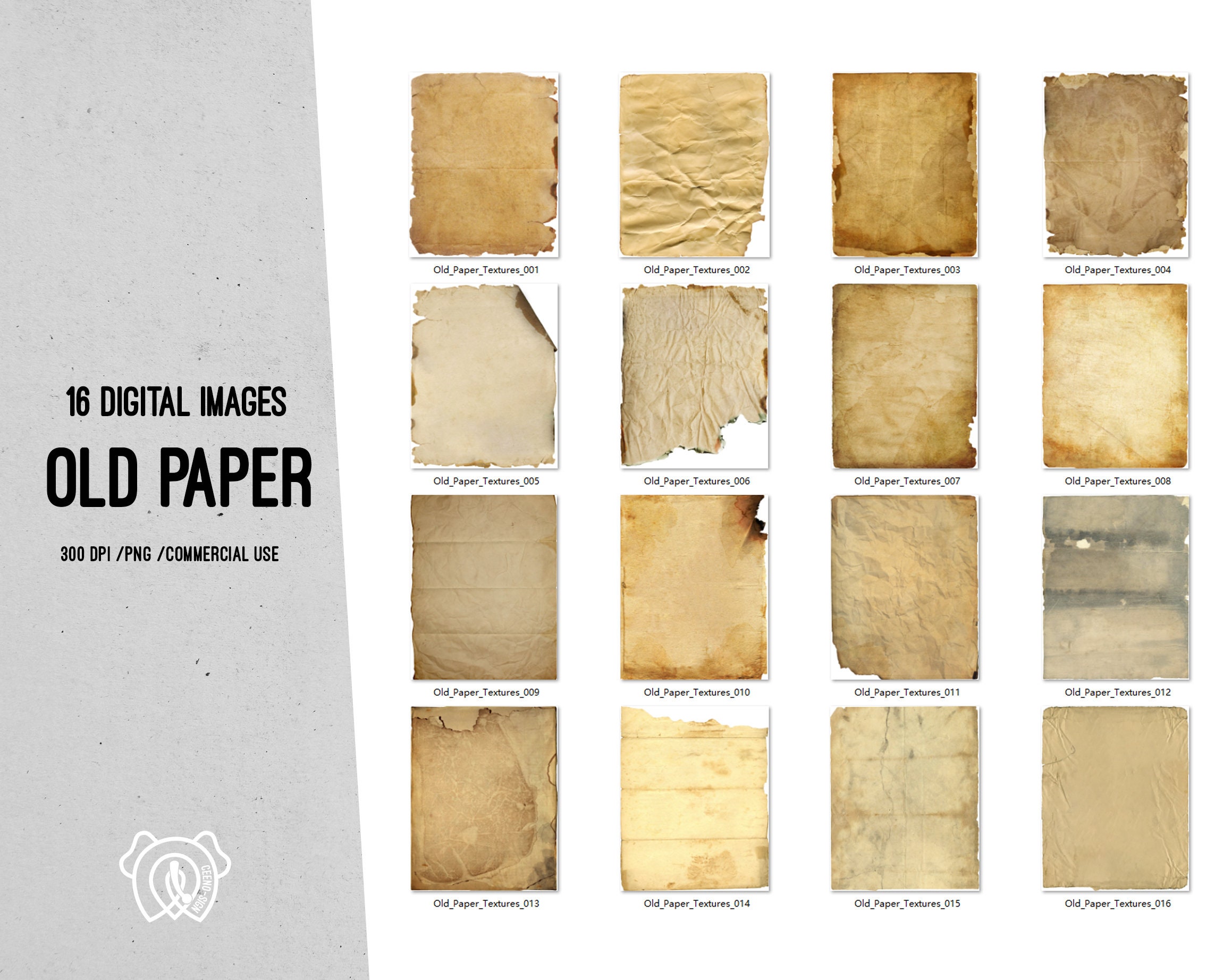Old Paper Textures, Parchment Paper, Printable Aged Paper Textures ...