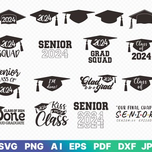 Graduation SVG, Our Final Chapter Senior, Proud Graduate 2024 SVG ...