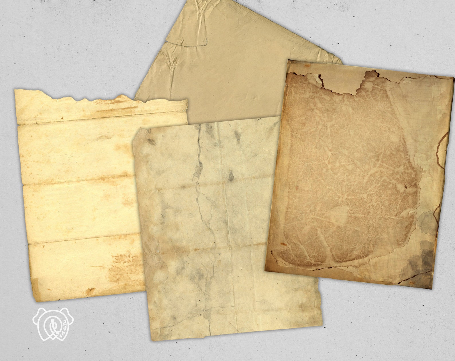 Old Paper Textures, Parchment Paper, Printable Aged Paper Textures ...