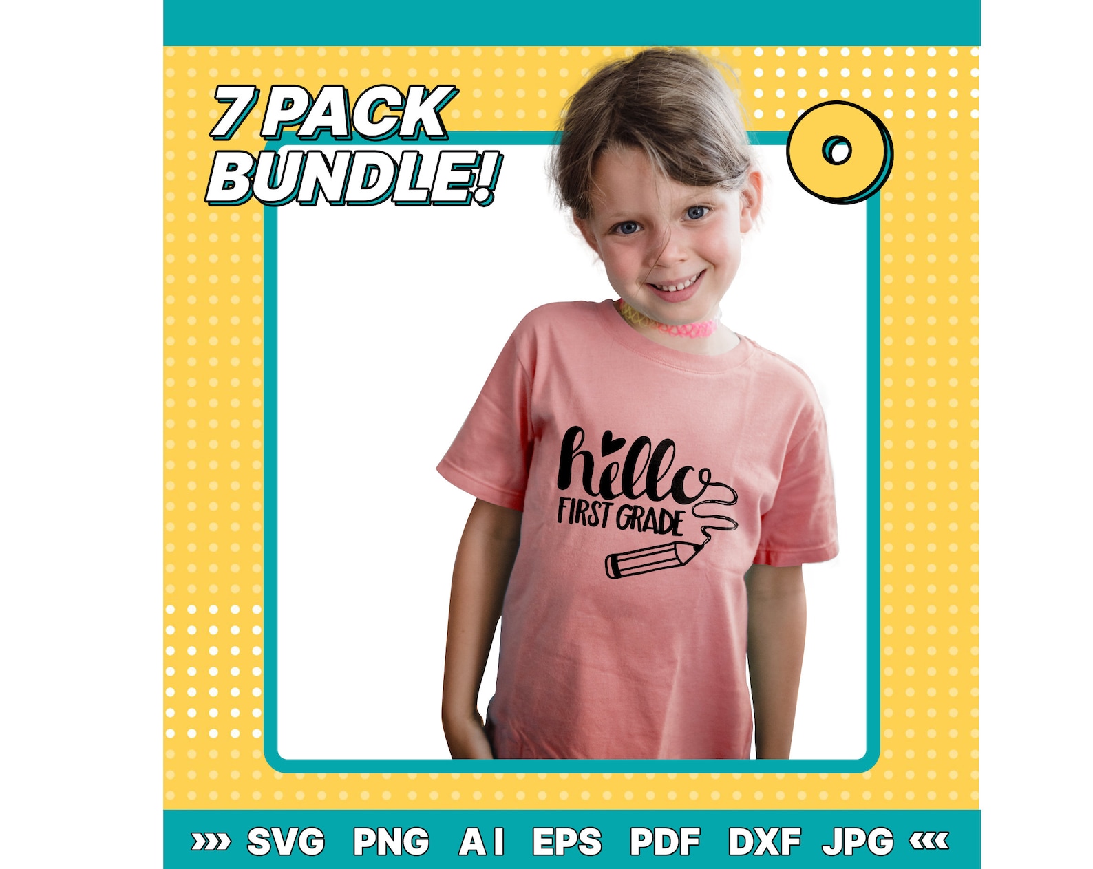 Hello School SVG Bundle Back to School SVG Teacher Svg - Etsy