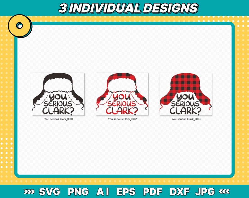 You Serious Clark?,christmas SVG, Cricut, Cut File, Silhouette Cameo ...