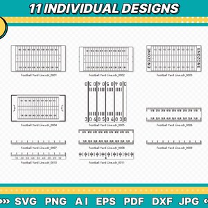 Football Yard Line Svg, Yard Line Svg, Football Field Svg, Yard Line ...