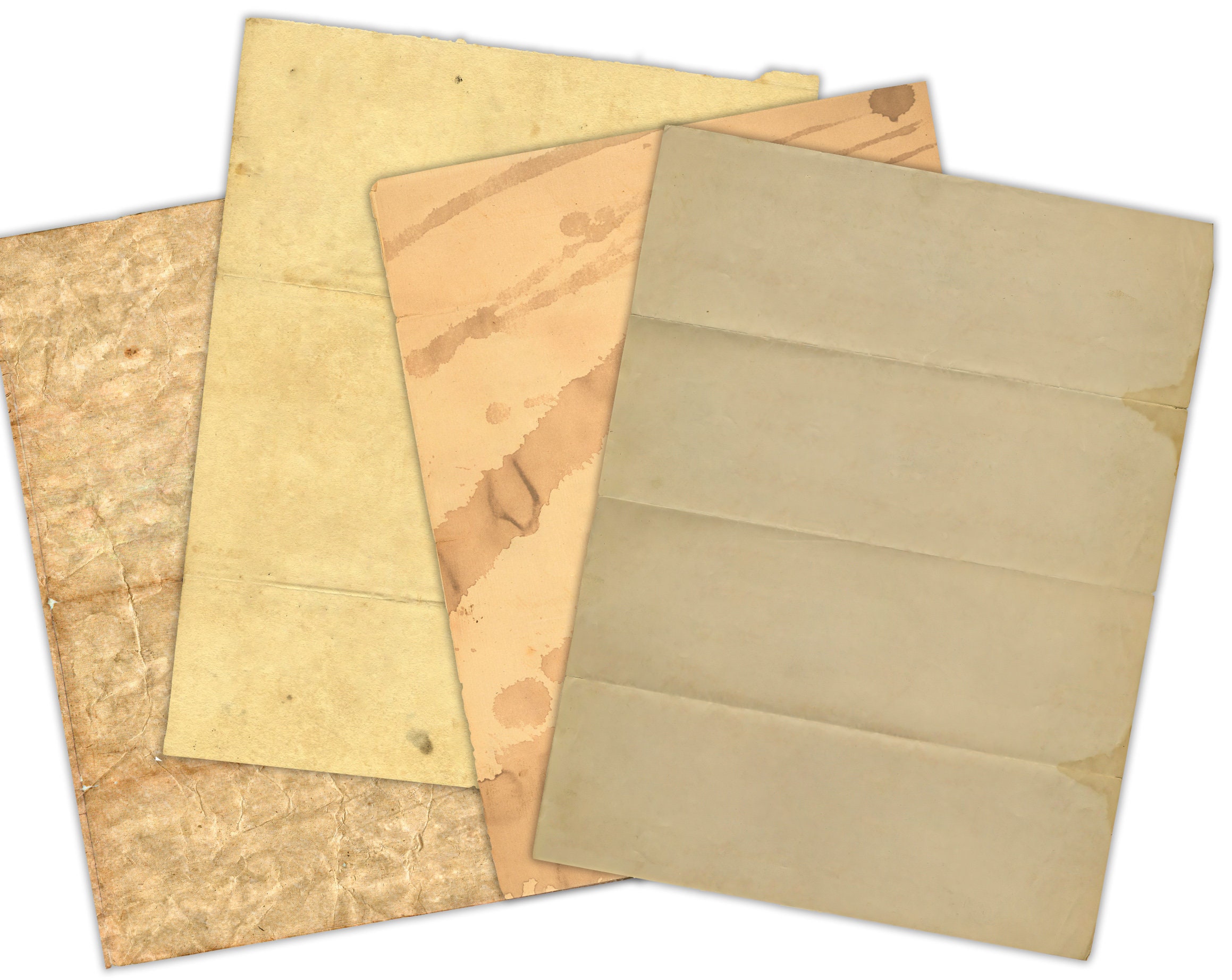 Old Paper Textures, Parchment Paper, Printable Aged Paper Textures ...