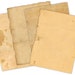 Old Paper Textures, Parchment Paper, Printable Aged Paper Textures ...