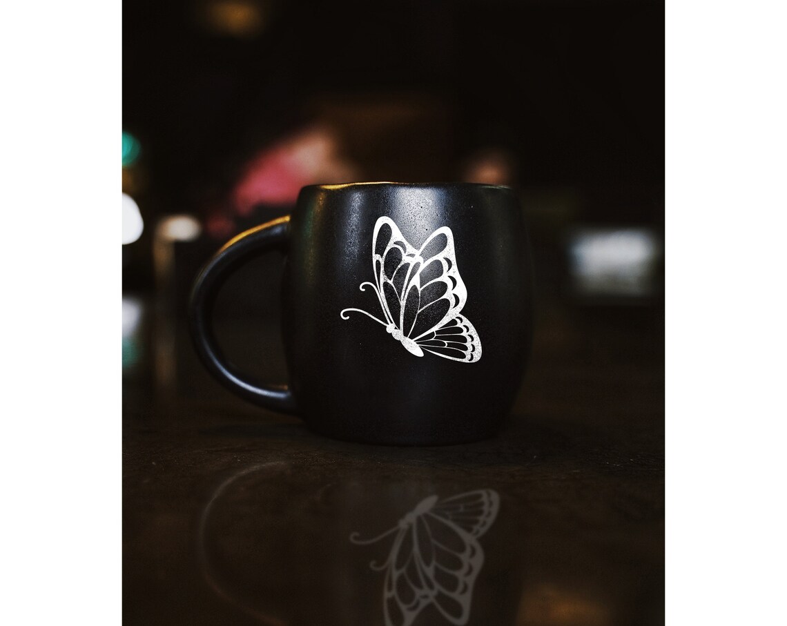 Butterfly SVG Cricut Silhouette Starbucks Cup Butterfly - Etsy