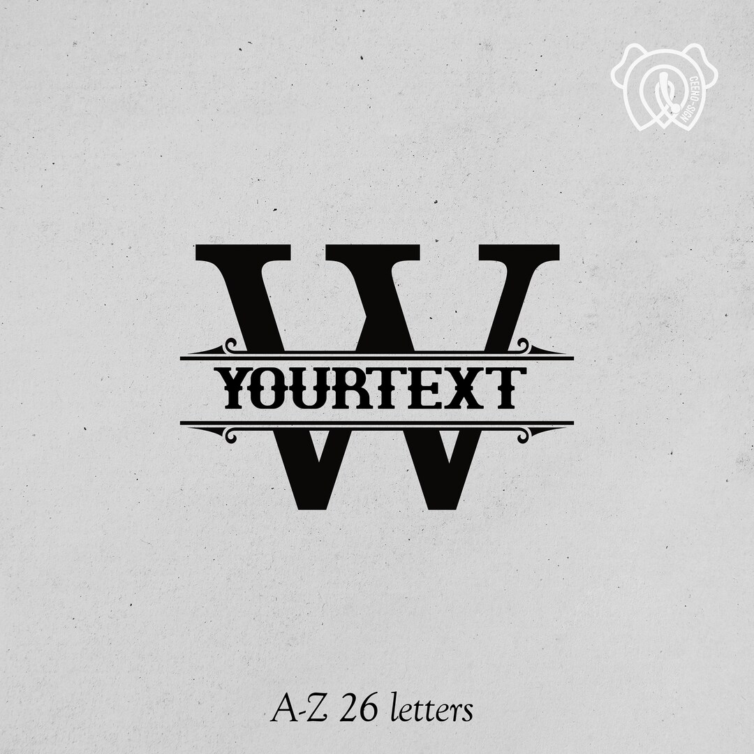 Interlocking Vine Monogram SVG , Monogram Font Svg, Vine Monogram Font ...