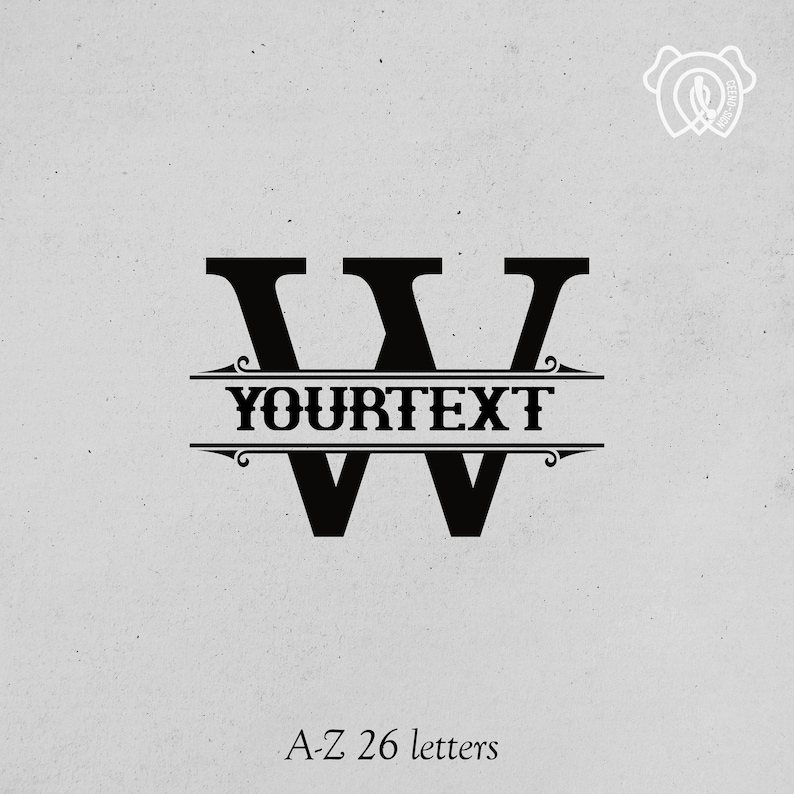 Interlocking Vine Monogram SVG Monogram Font Svg Vine - Etsy