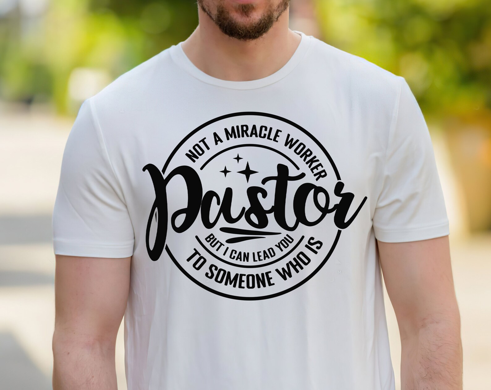 Pastor SVG, Not a Miracle Worker Svg, I Can Lead You to Someone Who is ...