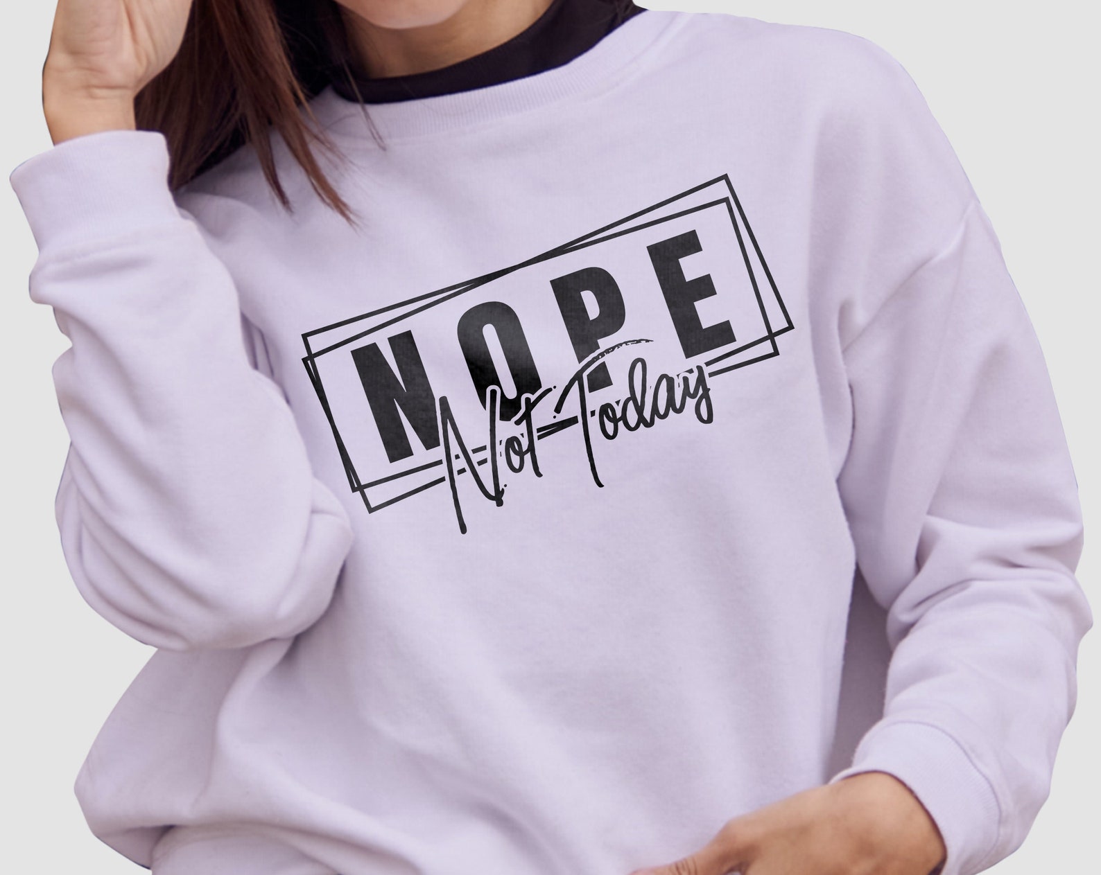 Nope Not Today SVG,PNG,PDF Nope Not Today, Wine Glass, Tee Shirt ...