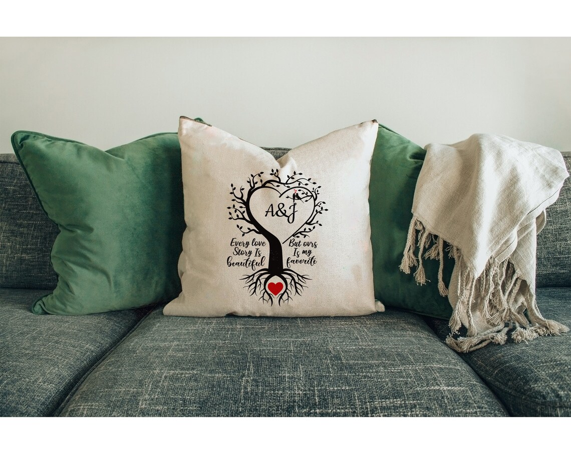 Love Tree SVG Valentines Day SVG Wedding Tree Gift Love - Etsy