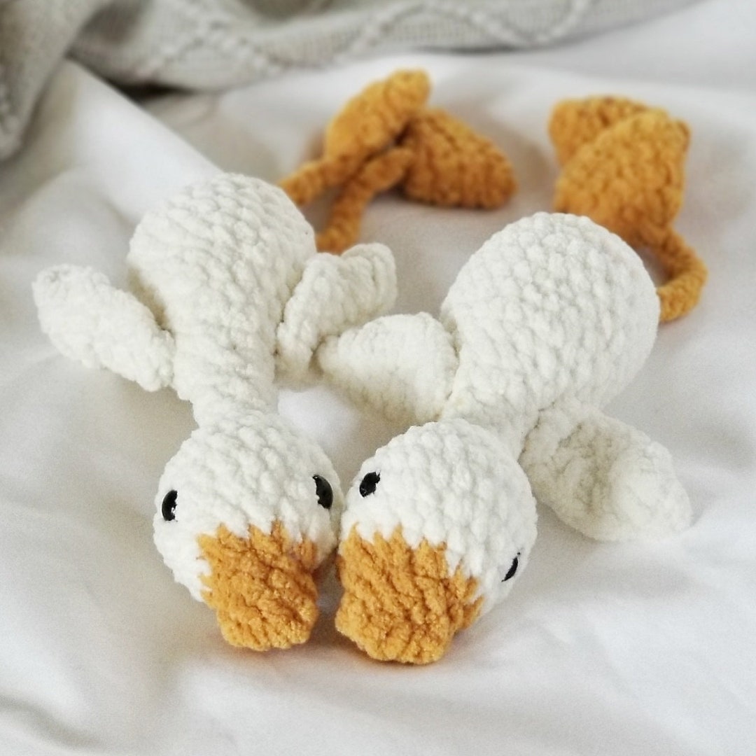 Goose Toy for Kids and Babies | | Crochet Goose Stuffie | Silly Goose ...