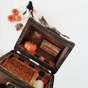 Small Mouse in a Trunk Fall Mouse House mouse in a House - Etsy