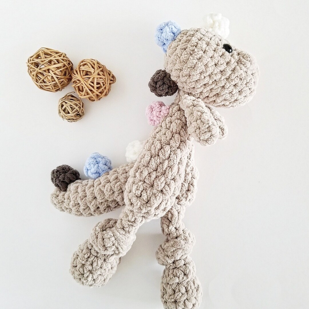 Dinosaur Stuffie Lovey Gift for Little Boys Baby Shower Gift First ...