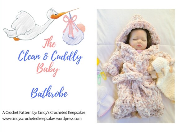 Sewing & Fiber Baby bathrobe crochet pattern Crochet pattern Tutorials ...