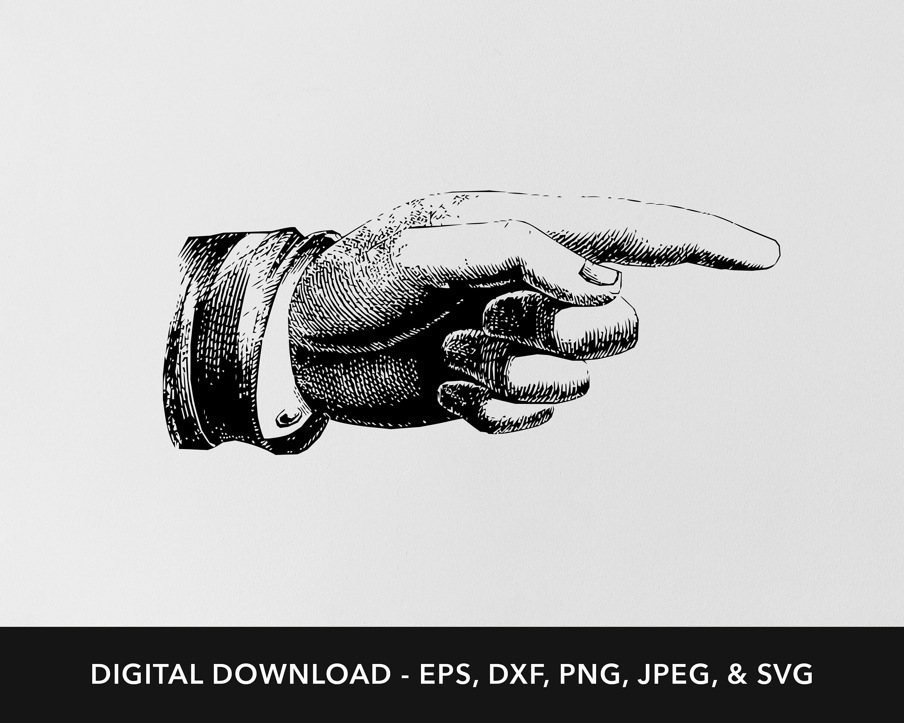 Vintage Pointer Finger