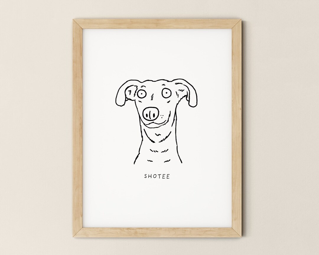 Custom Dog Portrait Dog Art Custom Pet Portrait Pet Parent Gift Pet ...