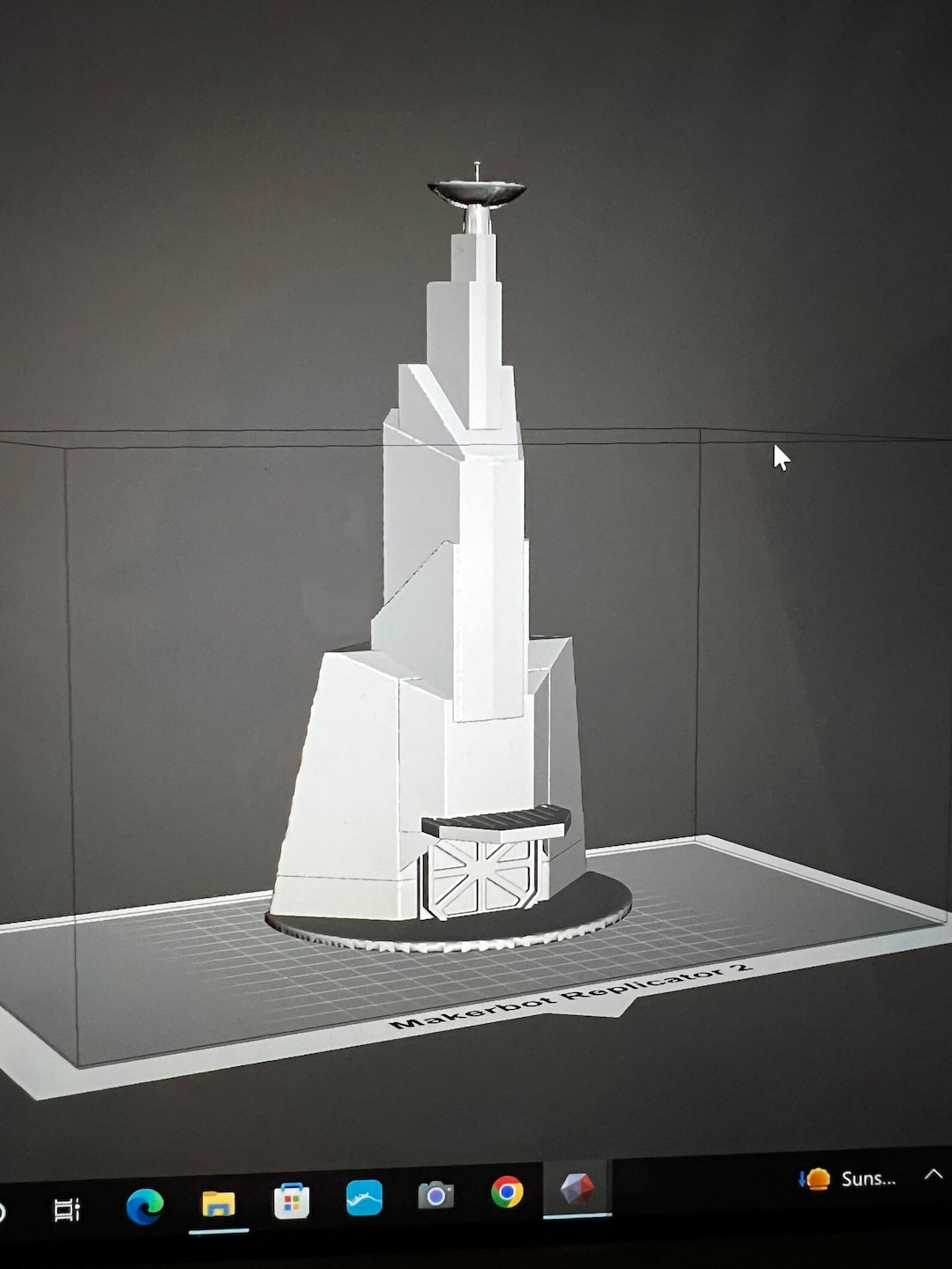 Scariff Citadel Tower STL file Only Not Physical Object From Star Wars ...