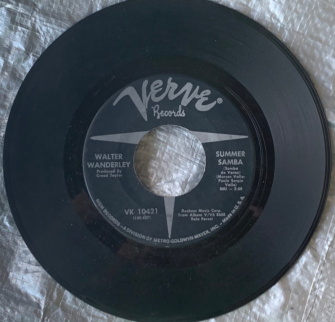 1966 Disque vinyle 45 tours 7 Walter Wanderley Summer Samba Call Me ...