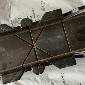 Vintage Hempe Mfg Miter Box - Model 3608 - Made From Rigid Plastic ...