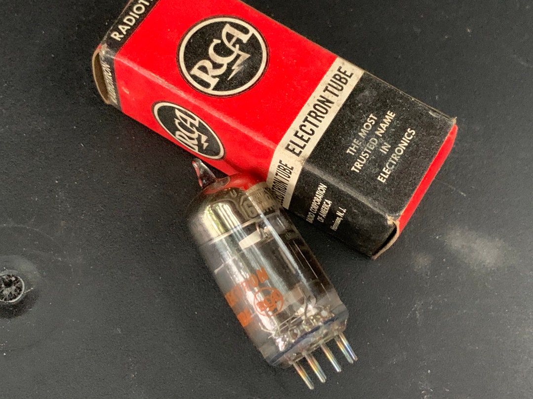 Vintage RCA Electron Radio Tube With Original Box 6EA8 Model Untested ...