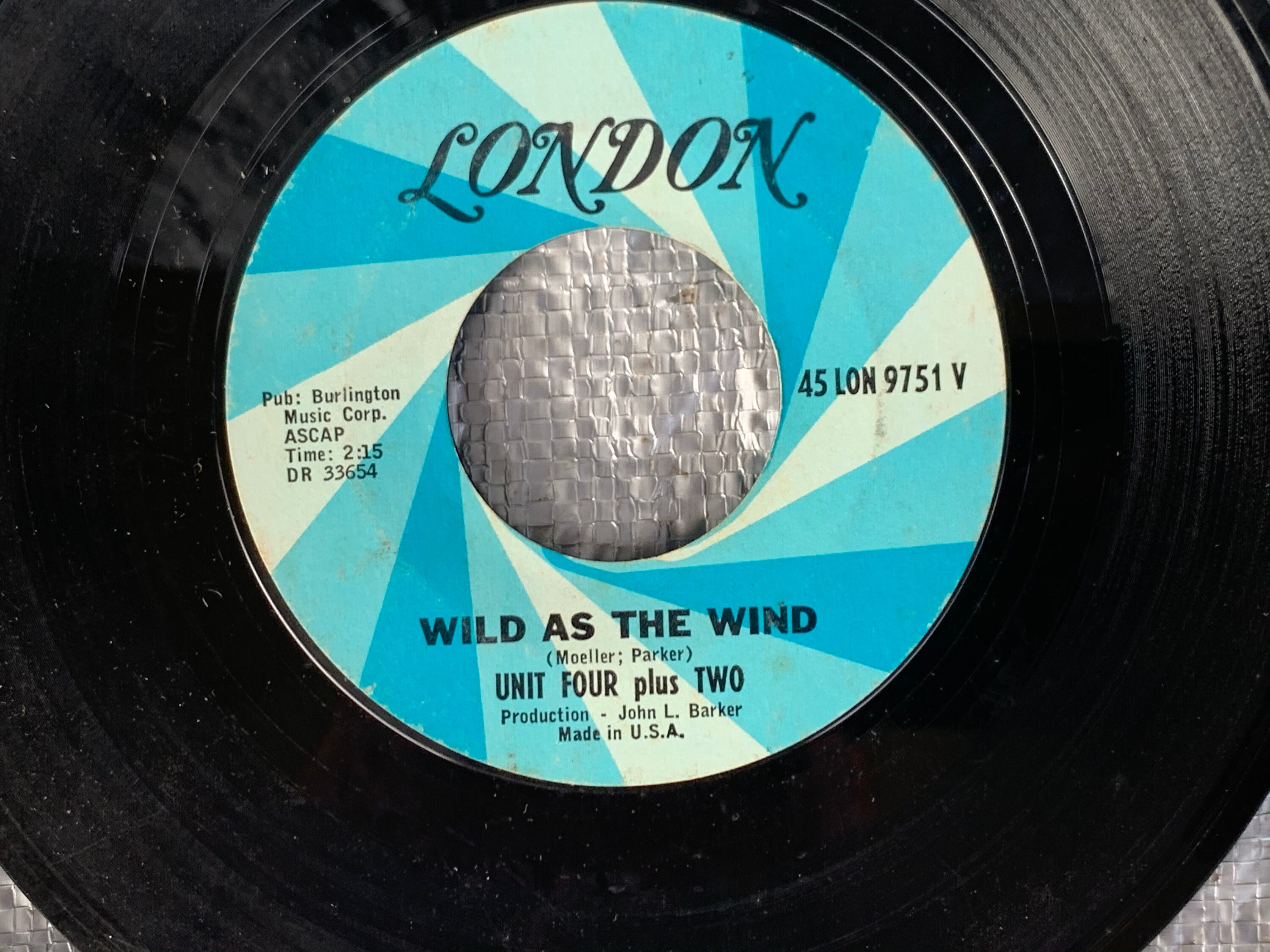 Vintage 1965 45 RPM 7 Unidad de Disco de Vinilo Cuatro | Etsy