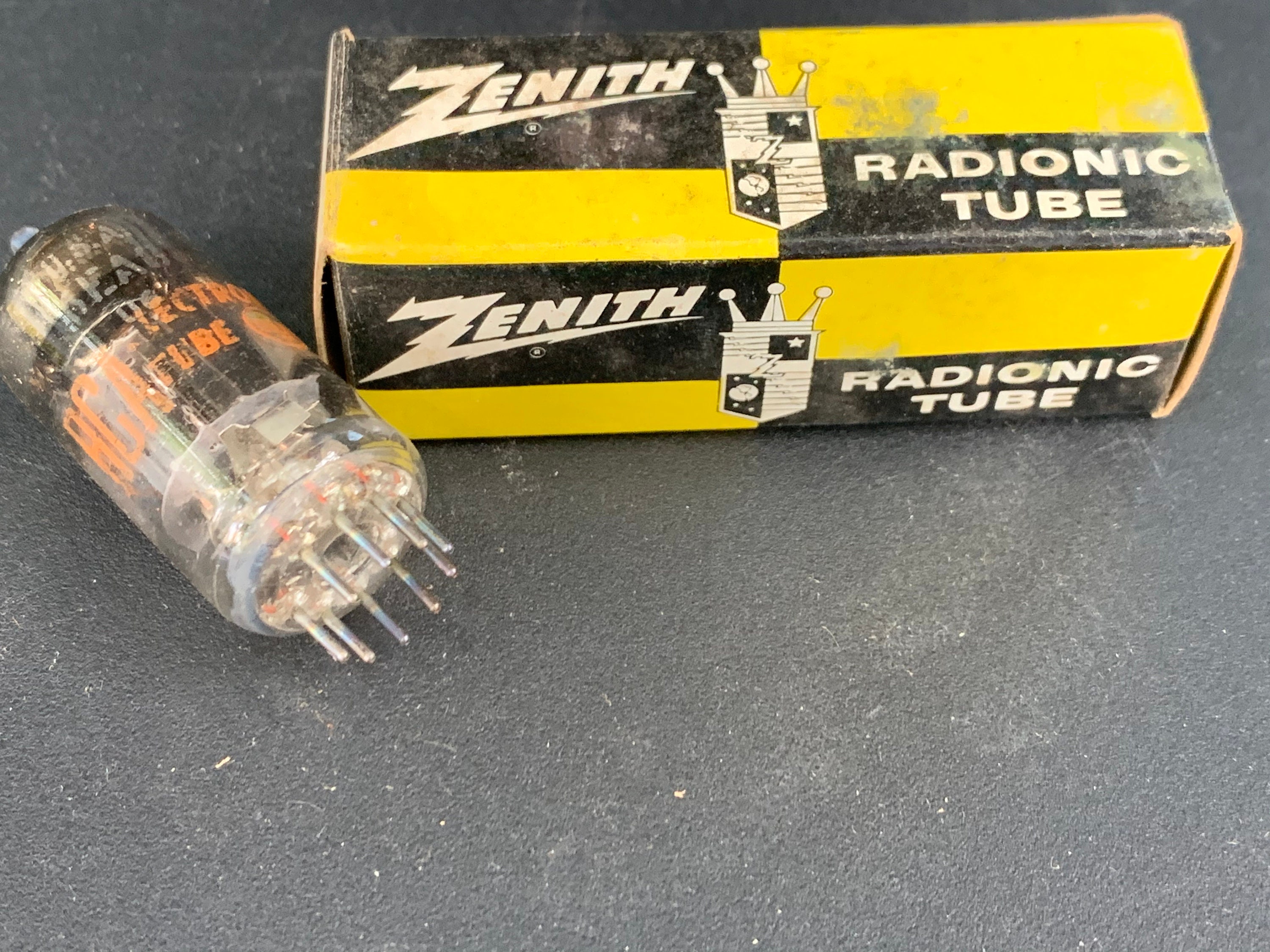 Vintage Zenith Electronic Radio Tube with Original Box 6EA8 | Etsy