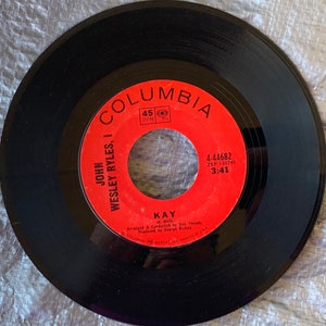 1968 45 RPM 7" Vinyl Record John Wesley Ryles - Come on Home - Kay ...