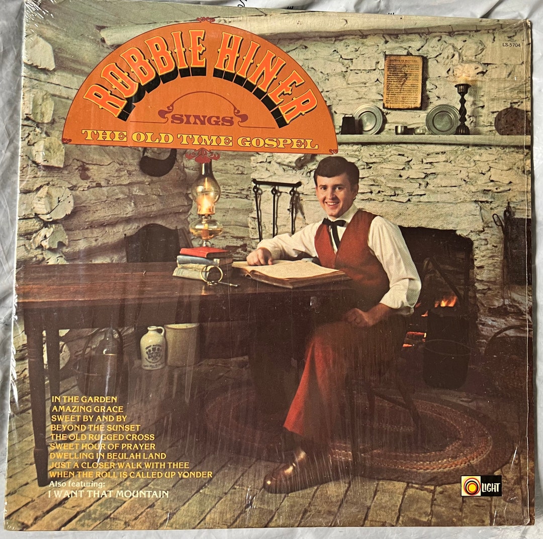 1976 33 RPM 12" Vinyl LP Record Robbie Hiner - Robbie Hiner Sings the ...