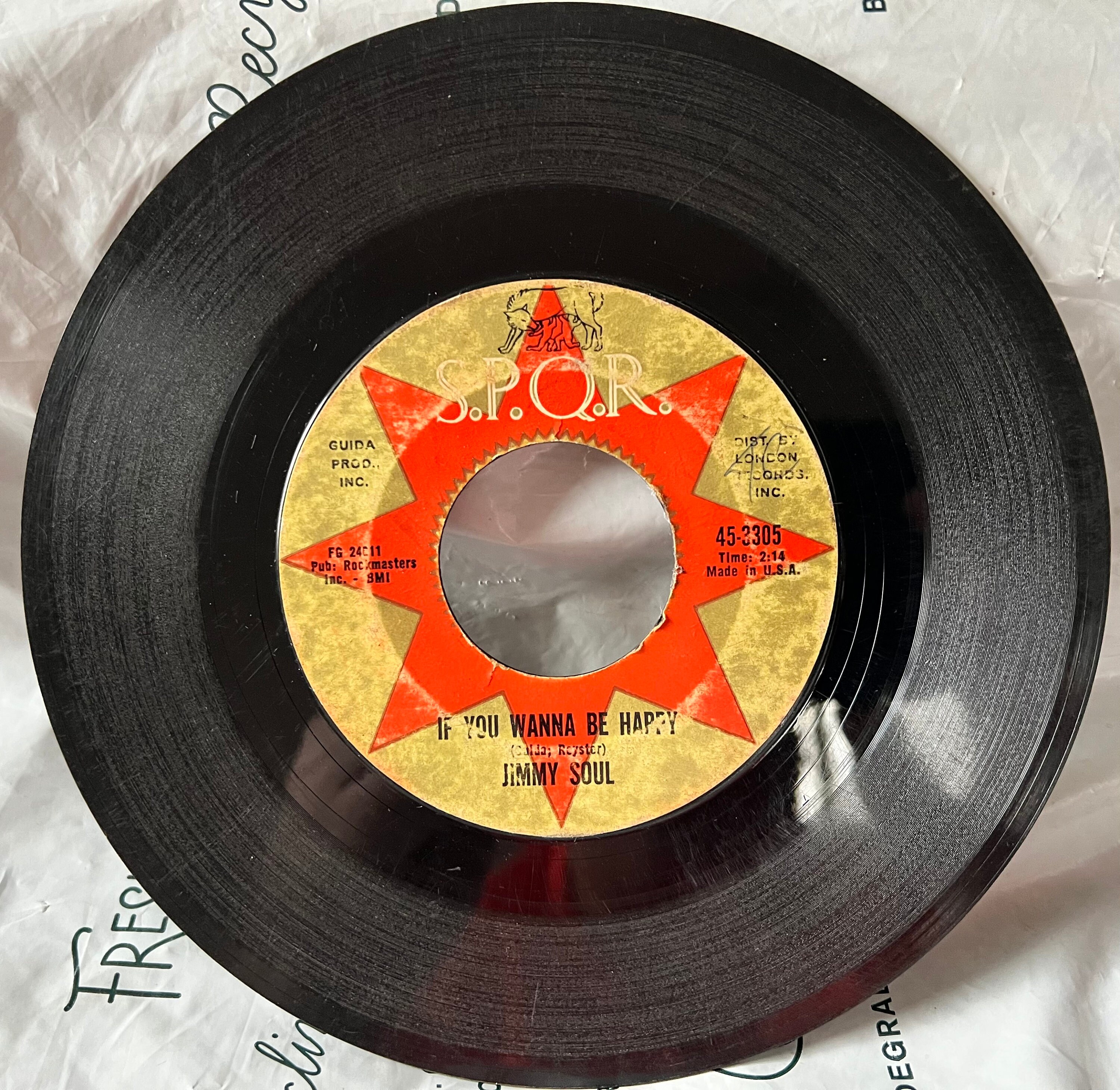 1963 45 RPM 7 Vinyl Record Jimmy Soul If You Wanna Be - Etsy Australia