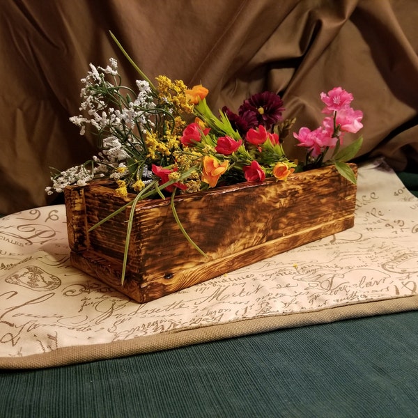 Wooden Centerpiece Box - Etsy
