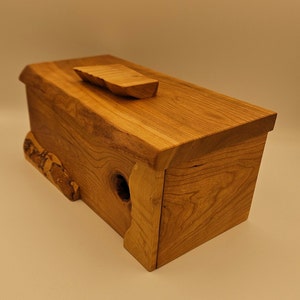 Wooden Keepsake Box Rustic With Character - Etsy