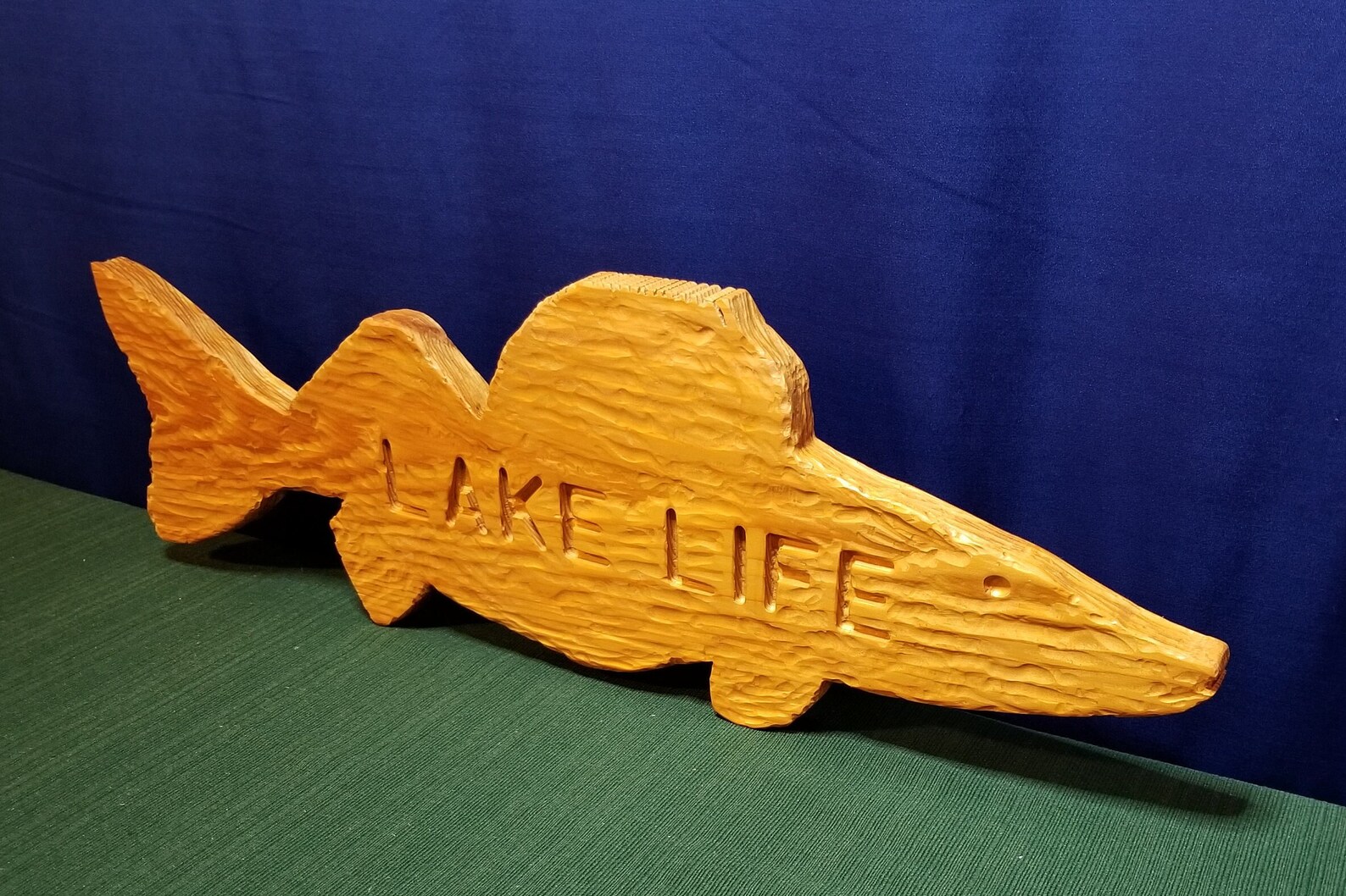 Wooden Fish Sign Walleye Lake Life Sign - Etsy