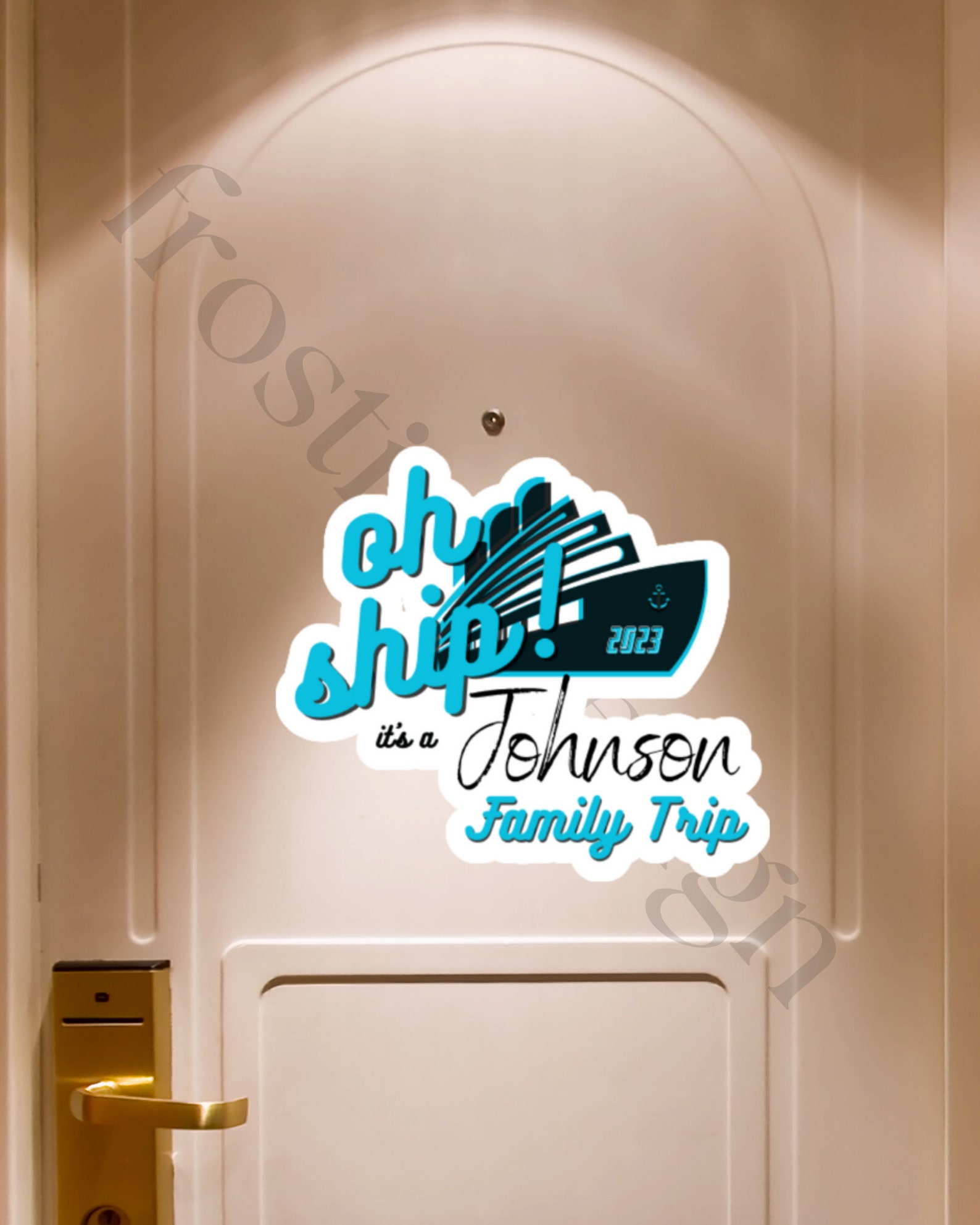 Set Sail With Our 'oh Ship, It's a Family Trip' Personalized Cruise ...