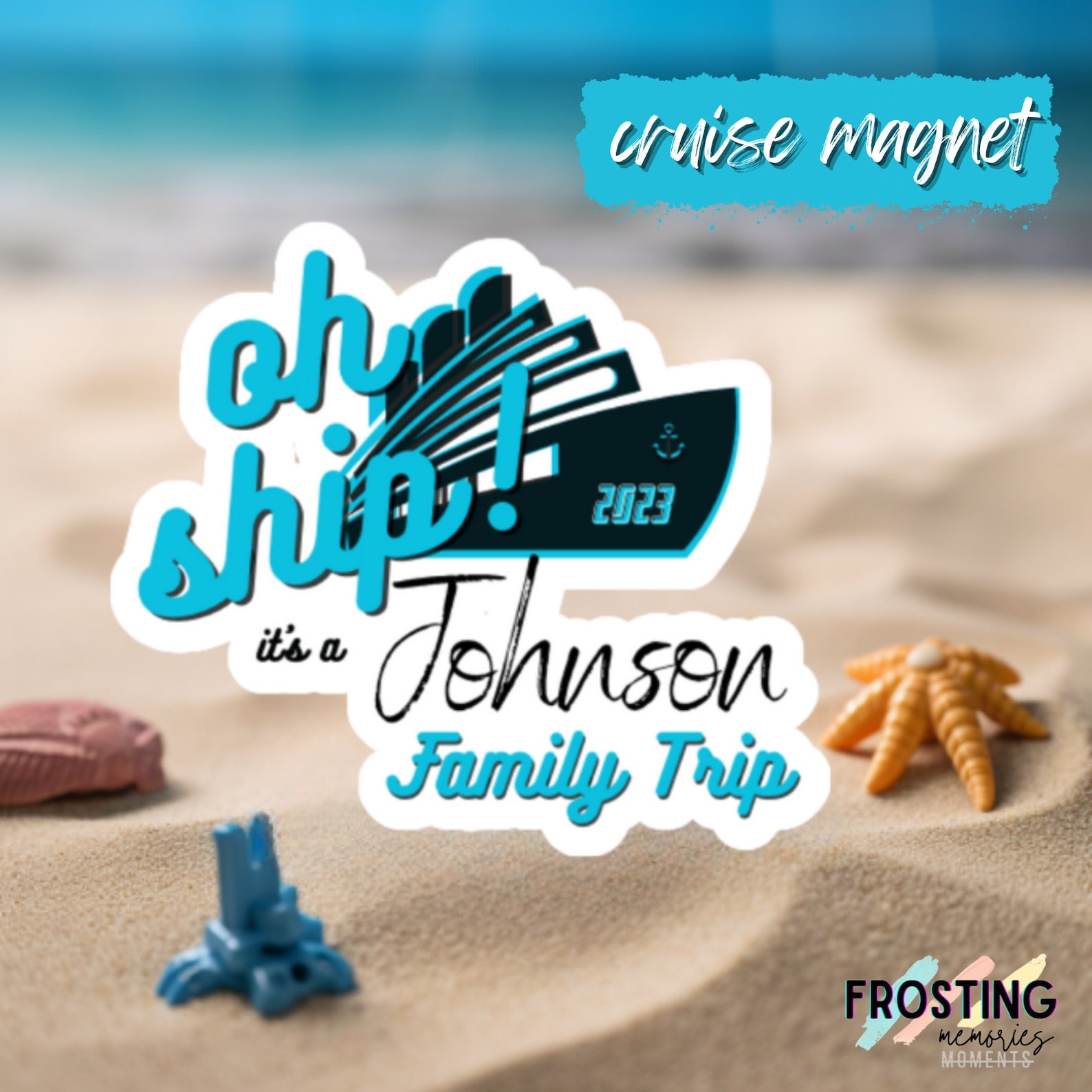 Set Sail With Our 'oh Ship, It's a Family Trip' Personalized Cruise ...