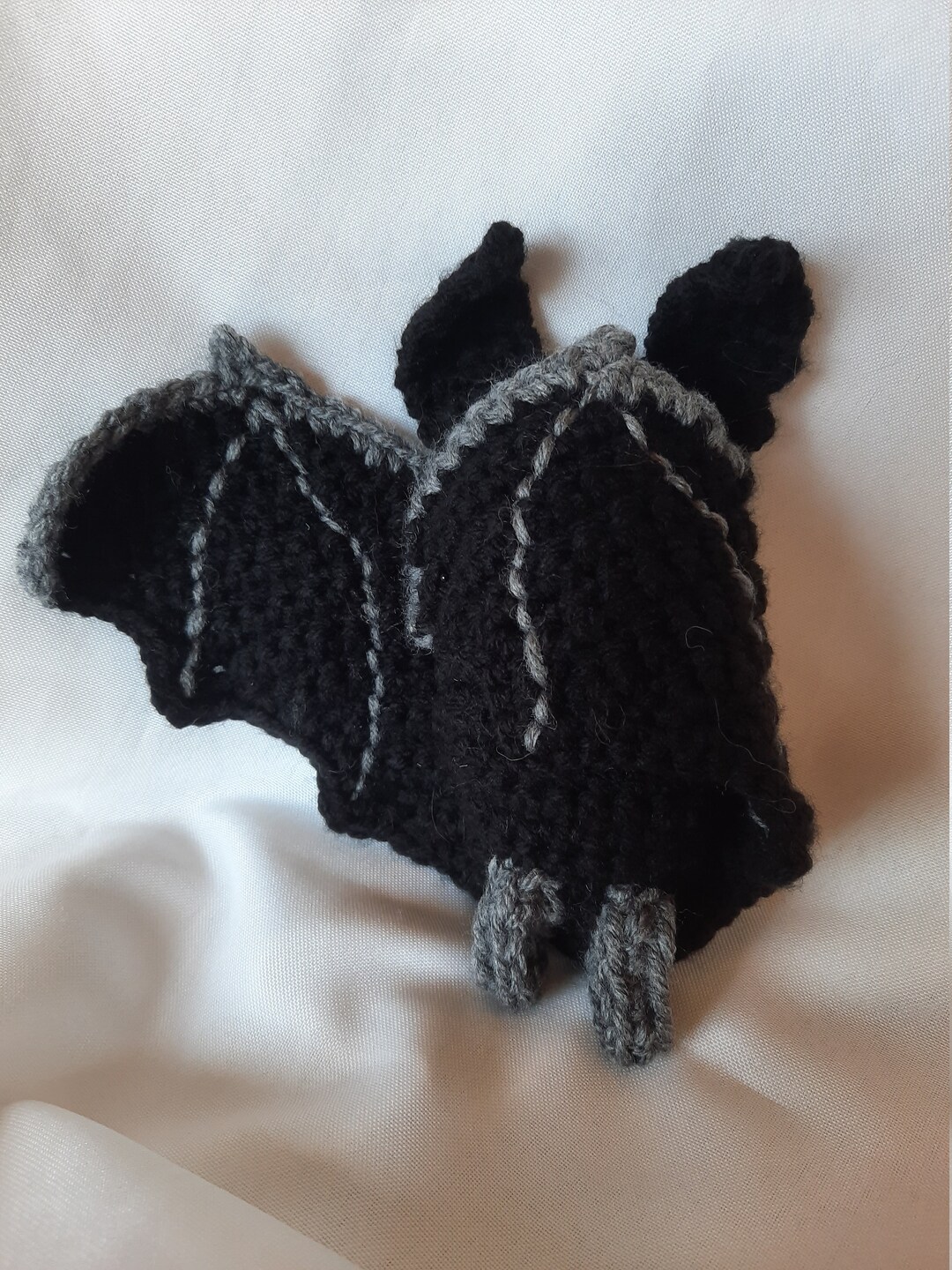 Black Bat Crochet Stuffed Toy Amigurumi - Etsy