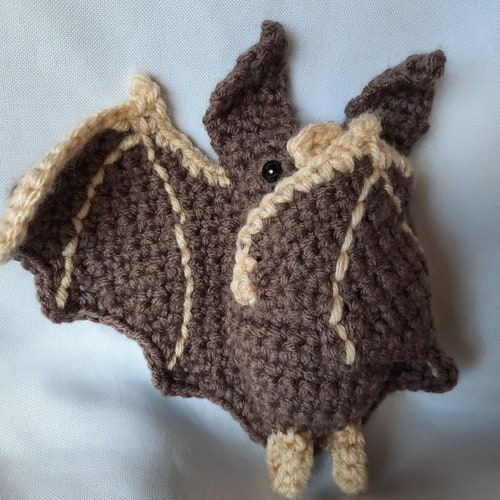 Bat Crochet Amigurumi Stuffed Animal Kids Toy Plushy - Etsy