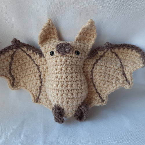 Bat Crochet Amigurumi Stuffed Animal Kids Toy Plushy - Etsy